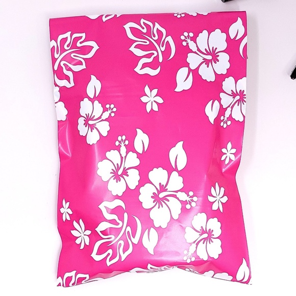Office | 5 Hot Pink Aloha Designer 6x9 Polymailers | Poshmark